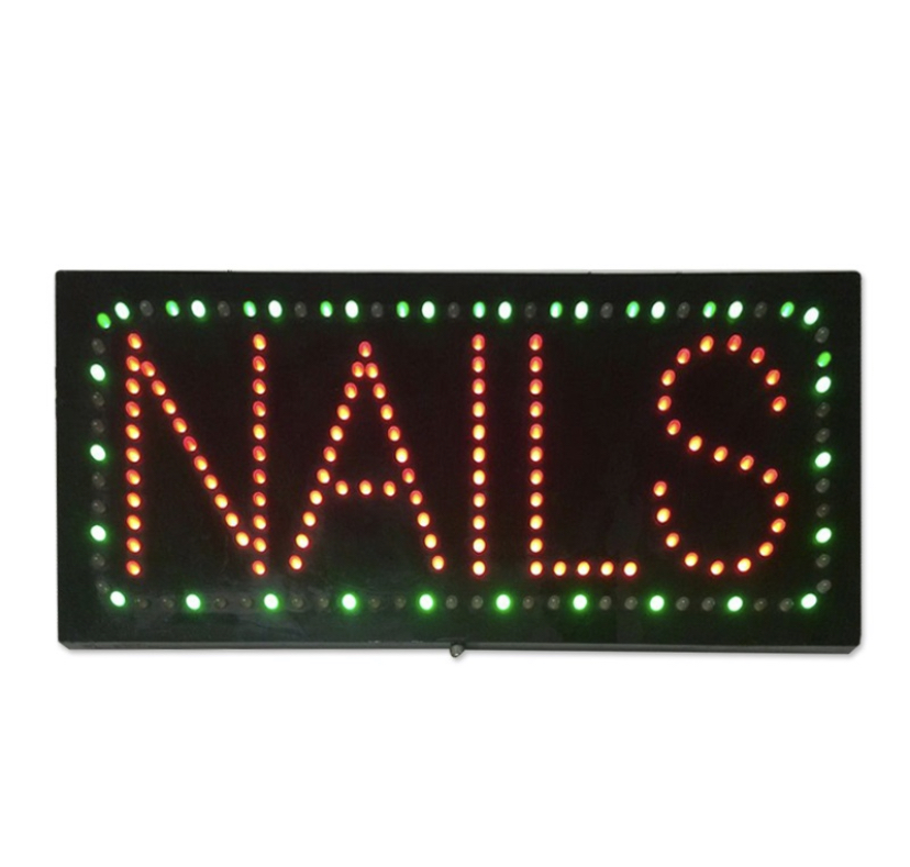 LED Nail Sign - HCJ Nails Supply