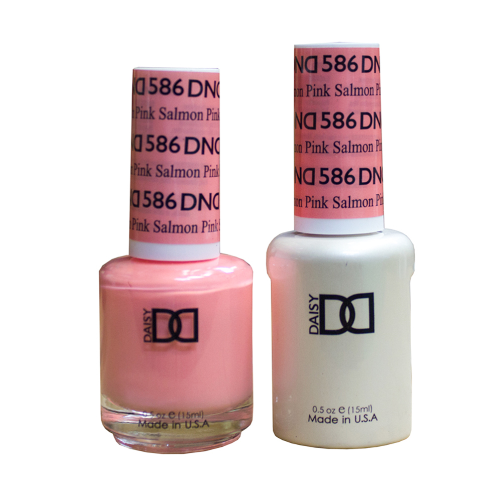 586 - DND Duo Gel-Pink Salmon - HCJ Nails Supply